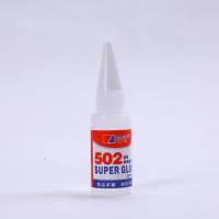 China Instant Adhesion Solutions Clear 502 Super Glue ISO SGS ROHS MSDS Certified Adhesive for sale