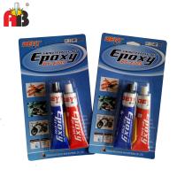 China High Strength Epoxy AB Glue with Shear Strength ≥12 in White & Black for Room Temperature Curing for sale
