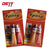 China Two Component Epoxy Adhesive with 1:1 Mixing Ratio ≥16MPa Shear Strength and Heat Resistant (-60~+100℃) for Metals Rubbers Leathers Plastics for sale