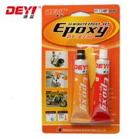 China Two Component Epoxy Adhesive with 1:1 Mixing Ratio ≥16MPa Shear Strength and Heat Resistant (-60~+100℃) for Metals Rubbers Leathers Plastics for sale