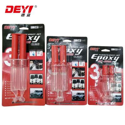 China 30 Minutes Clear Putter Two-Component Epoxy Resin Adhesive for sale