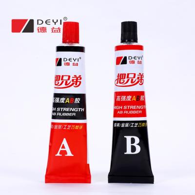 China DEYI Temperature Resistant Modified Acrylic AB Adhesive for Bonding Metal and Plastics with 5 Minutes Initial Curing for sale