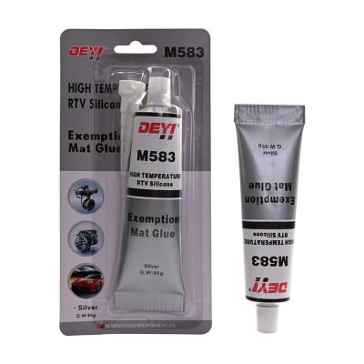 China DEYI M583 85g RTV Neutral Gasket Maker Silicone Sealant with 320℃ Temperature Resistance and Multi-Application for sale
