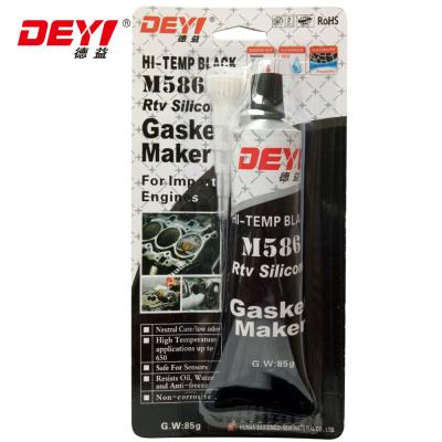 China High Temperature 343°C (650F) Silicone Sealant - Corrosion Resistant RTV Gasket Maker with Quick Curing 15-20 Minutes for sale