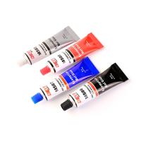 China Small Tube Packing Grey Silicone Sealant Adhesive RTV Gasket Maker with 320℃ Temperature Resistance and Acetoxy Neutral Formula for sale