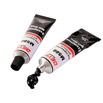 China 85g Black Acid Resistant Silicone Sealant Gasket Maker with 320℃ Temperature Resistance at Factory Price for sale