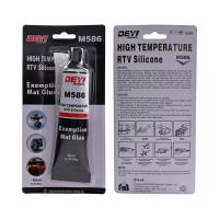 China 85g Black Acid Resistant Silicone Sealant Gasket Maker with 320℃ Temperature Resistance at Factory Price for sale