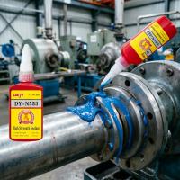 China Threadlocker Adhesive Cream Blue 50g Tube for Metal Gas Pipe and Oil Pipe Providing Thread Lock and Leak Resistant Seal for sale