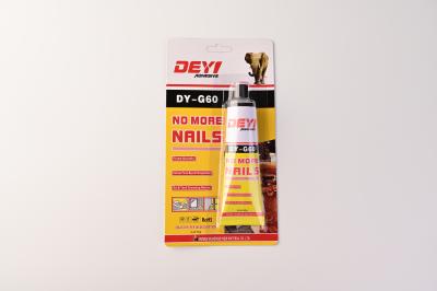 China No More Nails Glue versatile nail free adhesive compatible with a wide range of substrates including metals and plastics for sale