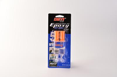 China Clear Epoxy Resin Syringe | Fast Curing High-Strength AB Glue for Ceramic, Wood Toys & Crafts for sale
