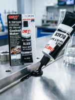 China DEYI M586 Industrial Hi-Temp RTV Gasket Maker | Black Oil Resistant Sealant for Engine & Pipe Joints Manufacturer for sale