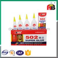China Instant Clear 502 Super Glue | ISO/ROHS/MSDS Certified Industrial Adhesive for Secure Fast Bonding Manufacturer for sale