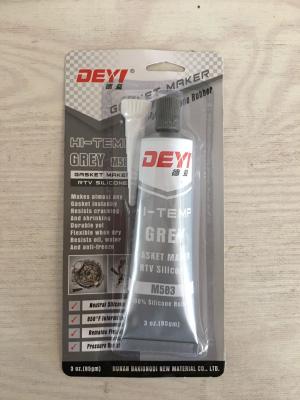 China DEYI M583 Gasket Maker - High Temp Silver RTV Silicone Sealant for Auto & Industrial Engines for sale