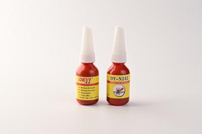 China DEYI DY-N242 Anti-Vibration Threadlocker - Medium Strength Blue Anaerobic Bolt Glue for M6-M36 for sale