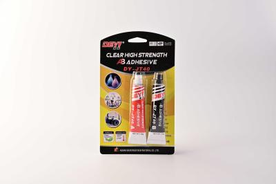 China High Peel Strength Clear Epoxy AB Adhesive | DY-JT40 Fast Curing Potting Glue for Auto & Electronics Manufacturer for sale