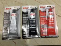 China Hi-Temp Black RTV Silicone Gasket Maker DEYI M586 Oil Resistant Adhesive Sealant for Engine for sale