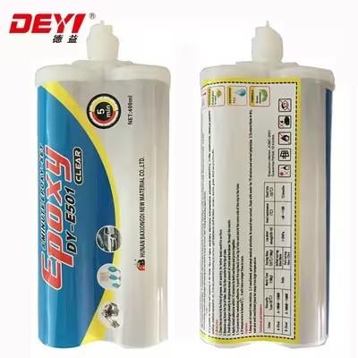 China 5-Min Fast Cure Clear Epoxy AB Glue – Low Odor Adhesive for Steel & Plastic Bonding for sale