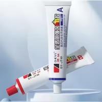 China Crystal Clear Acrylic AB Adhesive Glue | High Strength PVC Bonding Glue for Plastic Repair for sale