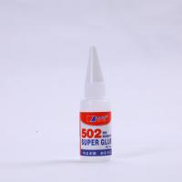 China Clear 502 Super Glue Instant Adhesive Strong Bonding Cyanoacrylate Glue For Metal Plastic Wood for sale