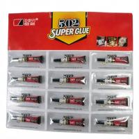 China Fast Drying Red Blue 502 Super Glue Strong Bonding Instant Adhesive Hardware Repair Glue for sale
