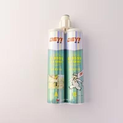 China Epoxy Tile Grout 400ml Cartridge Waterproof 2-Part Adhesive For Home Decoration Ceramic Floor for sale