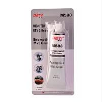China Grey RTV Silicone Gasket Maker High Temp Sealant Adhesive 85g Tube For Automotive Metal Flange for sale
