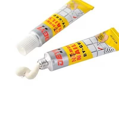 China White Nail Free Sealant Multipurpose Liquid Glue High Strength For Towel Hook for sale