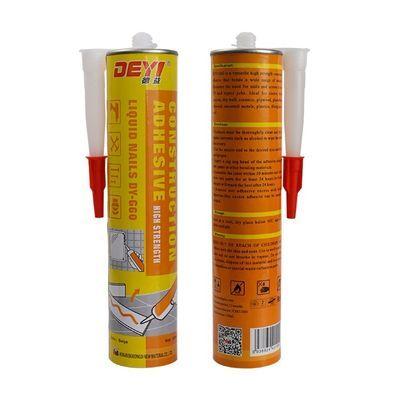 China SBS Nail Free Adhesive High Strength Metal Glue Construction Sealant For Kitchen And Bathroom for sale