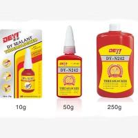 China N242 Blue Medium Strength Threadlocker Adhesive Fast Curing For Screw And Nut Locking for sale
