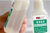 China High Penetration Low Viscosity PET Adhesive AB Epoxy Glue 3-10s Fast Curing Transparent Resin For Micro Crack Repair for sale