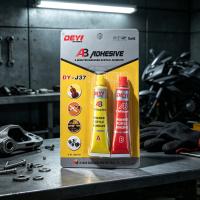 China DY-J37 Modified Acrylic Adhesive AB Adhesive with 1:1 Mixing 5-10 Minutes Initial Curing for sale