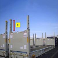 China China To Benin Sea Freight Forwarding Services For Oversized Cargo  40FR/40OT Container for sale