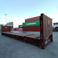 China China to Tanzania Sea Freight Forwarder 40FR 40OT Container for Oversized Cargo for sale