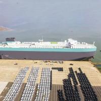 China RORO OOG Freight from China for Dump Truck Concrete Mixer Tractor Shipping for sale