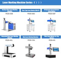 China Desktop Mini Compact Fiber Laser Etcher With Red Light Positioning for sale