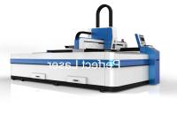 China Big Scale Fiber Laser Metal Tube Cutting Machine 800W / Aluminum Laser Cutter for sale