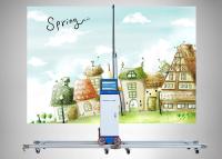 China Single Printing Head 9600DPI High Definition Oil Paints Wall Mural Printer Machinery for sale