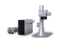 China 30W 50W Mini Fiber Laser Marking Systems 0.01mm Accuracy 110*110mm for sale