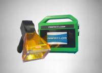 China Small Metal Fiber Laser Marking Engraving Machine 20w 30w Handheld Portable for sale