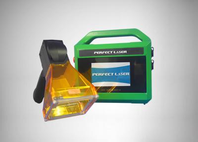 China Small Metal Fiber Laser Marking Engraving Machine 20w 30w Handheld Portable for sale