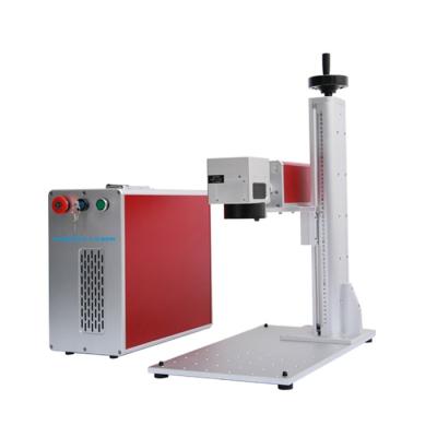 China High-Precision Metal Fiber Laser Marking Marker Machine for Electronics Jewelry and Industrial Components for sale
