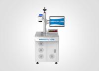 China Floor Stand 60W 532nm 8000mm/s Fiber Laser Engraver For Metal for sale