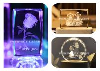 China High Precision 3D Photo Crystal Laser Engraving Machine for Glass for Sale for sale