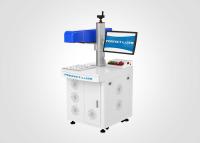 China Fiber Laser Marking Machine With Plastic / SS Marking System , 532nm Max Output Power for sale
