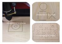 China 400W 600W Autofocus Die Cut Machine For Wood Acrylic Panel With 0.01mm Cutting Precision for sale