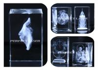 China Automatic 3D Glass Crystal Laser Engraving Machine With Semiconductor Laser Source And Long Life for sale