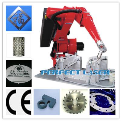 China Space specific curve fiber laser cutting machines , 6 axis fiber cutter machine for sale