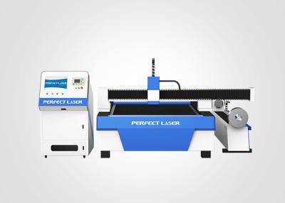 China Circular And Rectangular Tubes Fiber Optic Laser Cutter 1080nm Red Light Positioning for sale