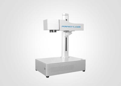 China Desktop Silver Black 20w 30w 50w Mini Small Size Metal Fiber Laser Marking Engraving Machine for sale