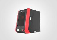 China 50W / 100W Green Metal Laser Marking Machine With Closed Cover for sale